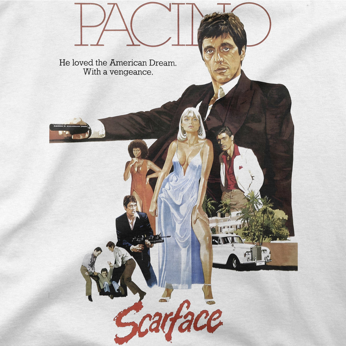 Scarface | American Dream | Tee – Neckbreaker Tees