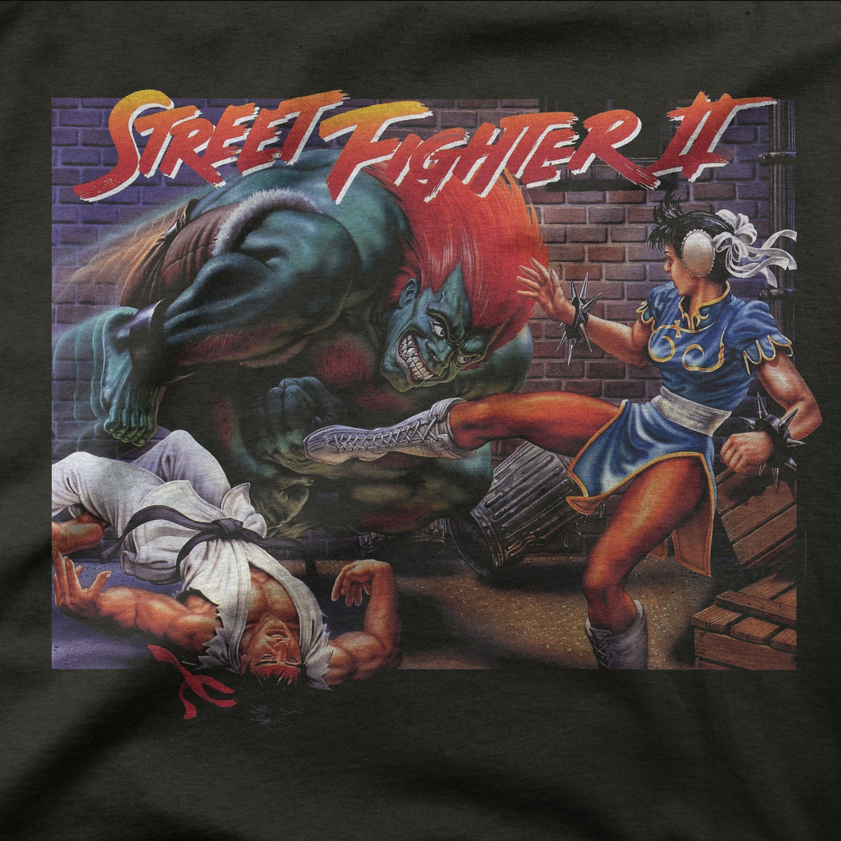 Street Fighter 2 Retro Game | Tee – Neckbreaker Tees